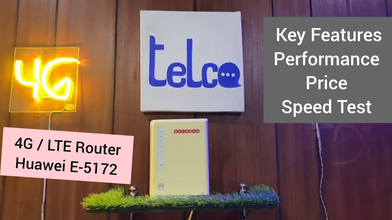 4G/ LTE Huawei Wifi Router With Sim Card Slot Model E5172 Review ...