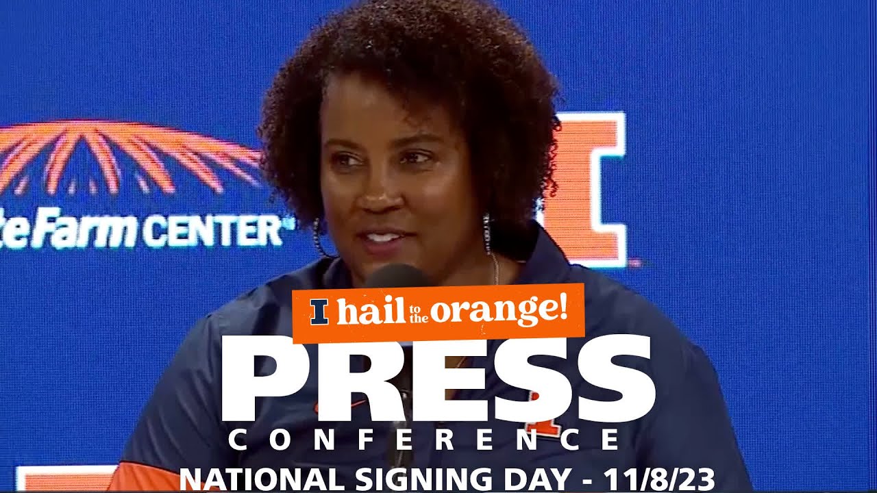 Illini SB | Tyra Perry Signing Day Press Conference - YouTube