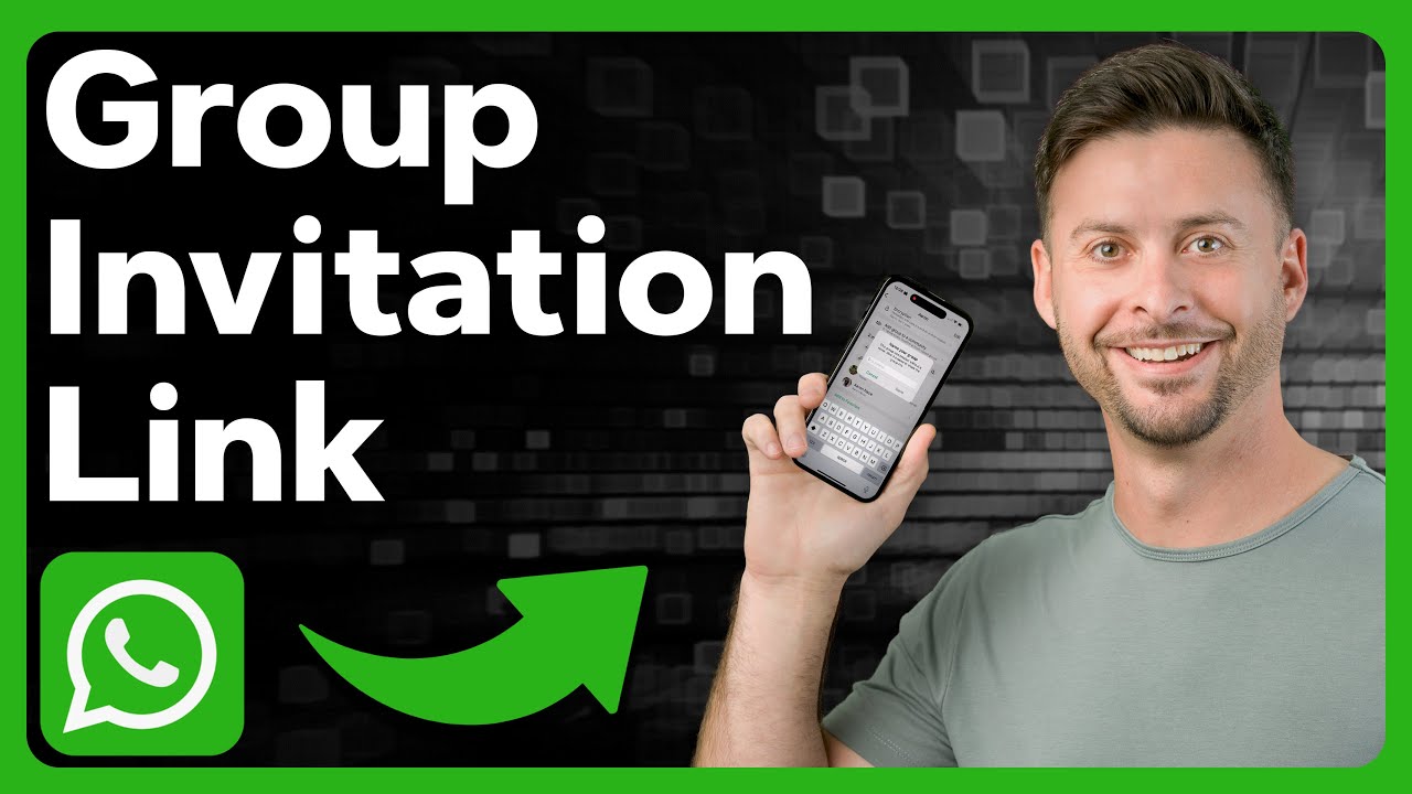 How To Find WhatsApp Group Invitation Link - YouTube