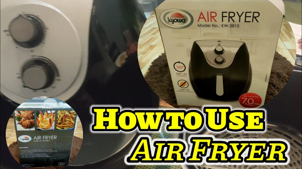AIR FRYER | How to Use an Air Fryer | Testing First Time @Rsb Vlog ...