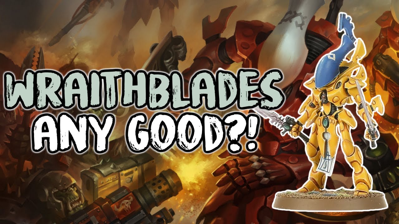 WRAITHBLADE LEAKS! They're... Kinda Meh?! │ Warhammer 40k 9th Edition ...