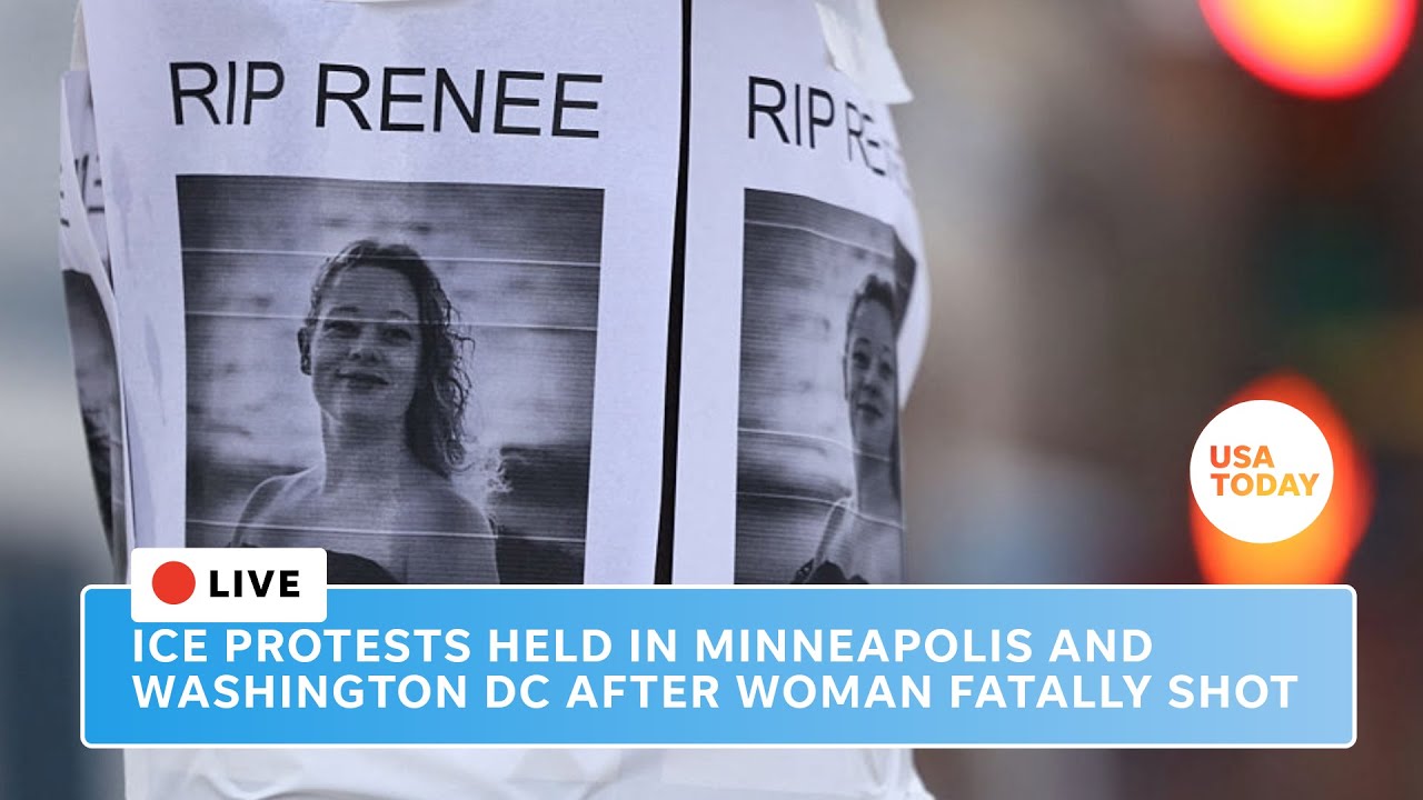 ICE protests held in DC and Minneapolis after woman fatally shot by ICE ...