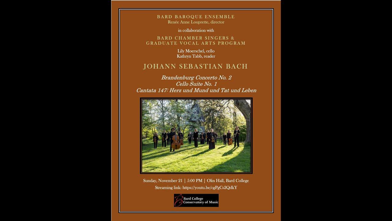 Bard Baroque Ensemble Concert - Fall 2021 - YouTube