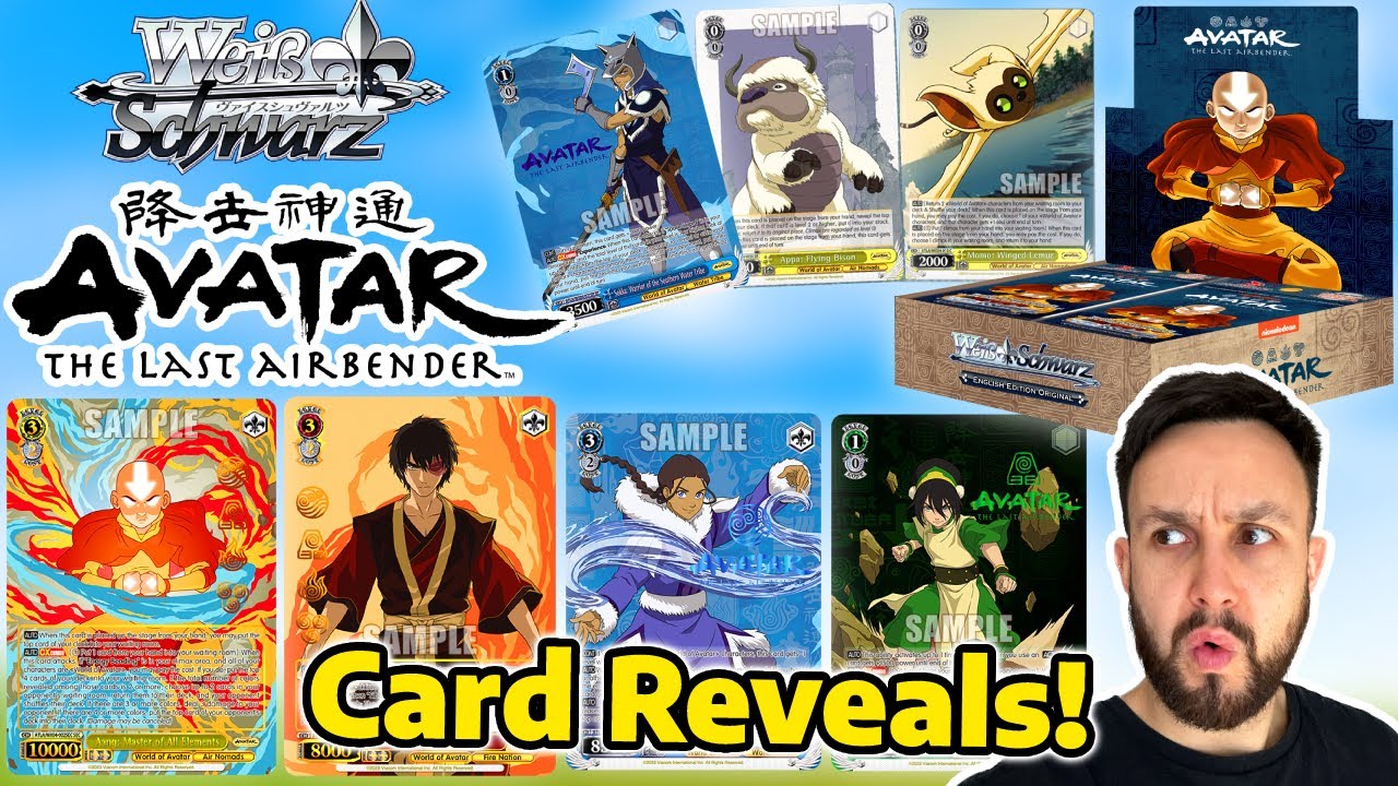 Avatar the Last Airbender chase cards revealed! Let's look at the set ...