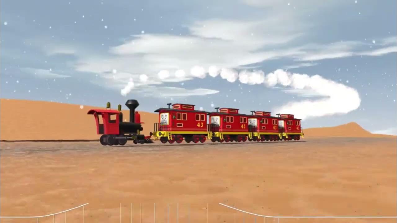TANGY CASEY JR VS BRUNO - DESERT RIDE GONE WRONG! - CRASHED AND CRASHED! - TRAINZ RAILROAD ...