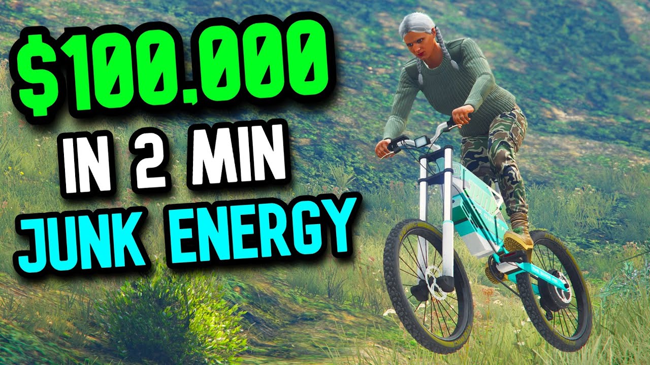 Gta 5 Junk Energy Time Trials - $100k in 2 minutes Easy Money - YouTube
