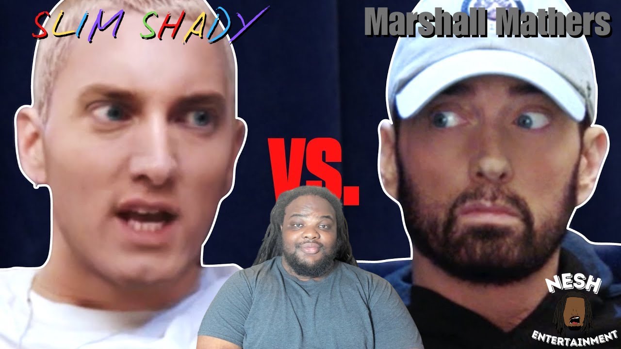 THE EGOS COLLIDE!!! Slim Shady vs Marshall Mathers: THE FACE-OFF Reaction/Review - YouTube