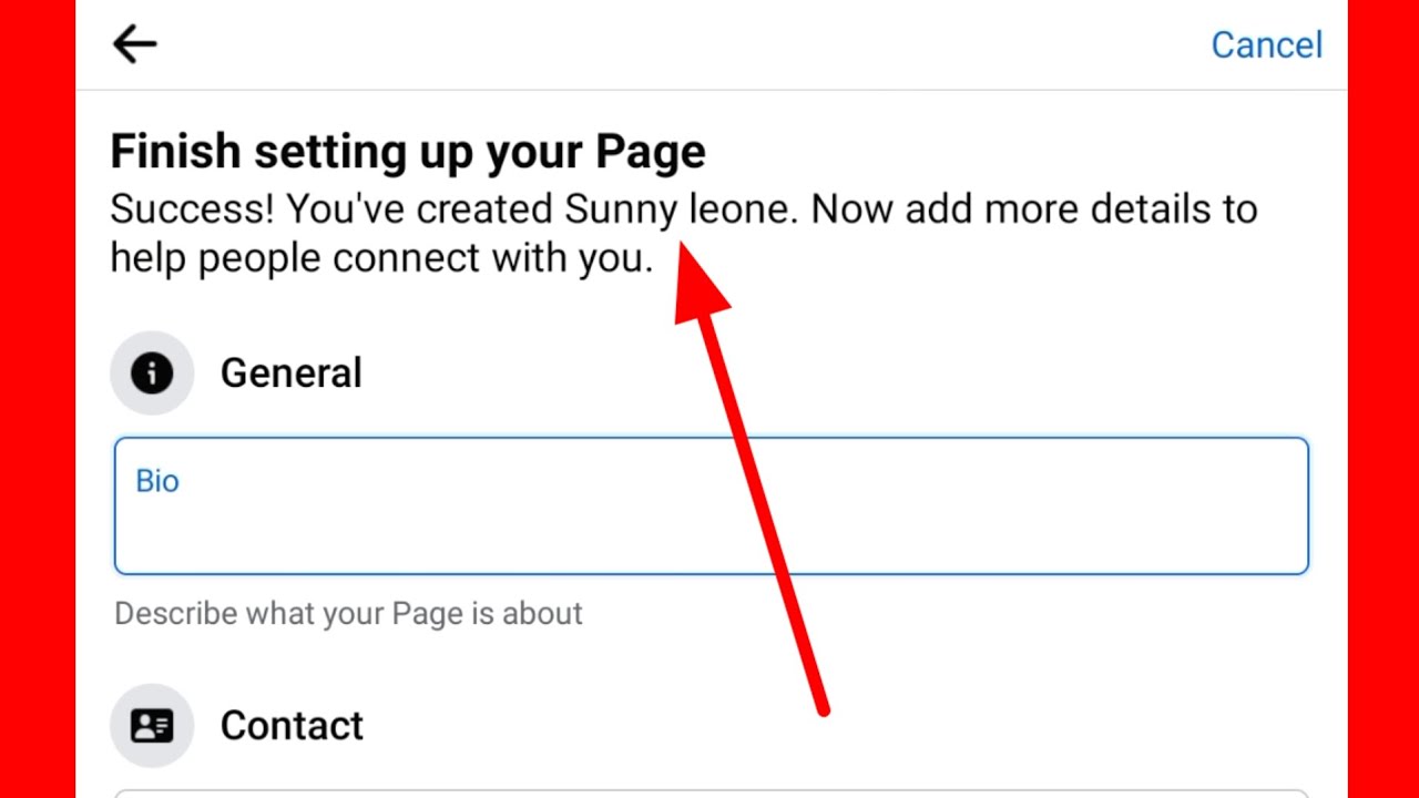 Finish Setting Up Your Page | Finish Setting Up Your Page On Facebook ...
