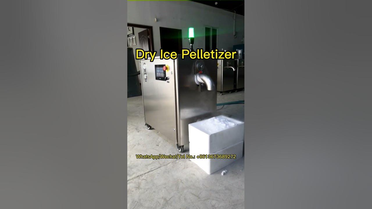 How to Make Dry Ice Pellets? Industrial Dry Ice Production Machine for ...