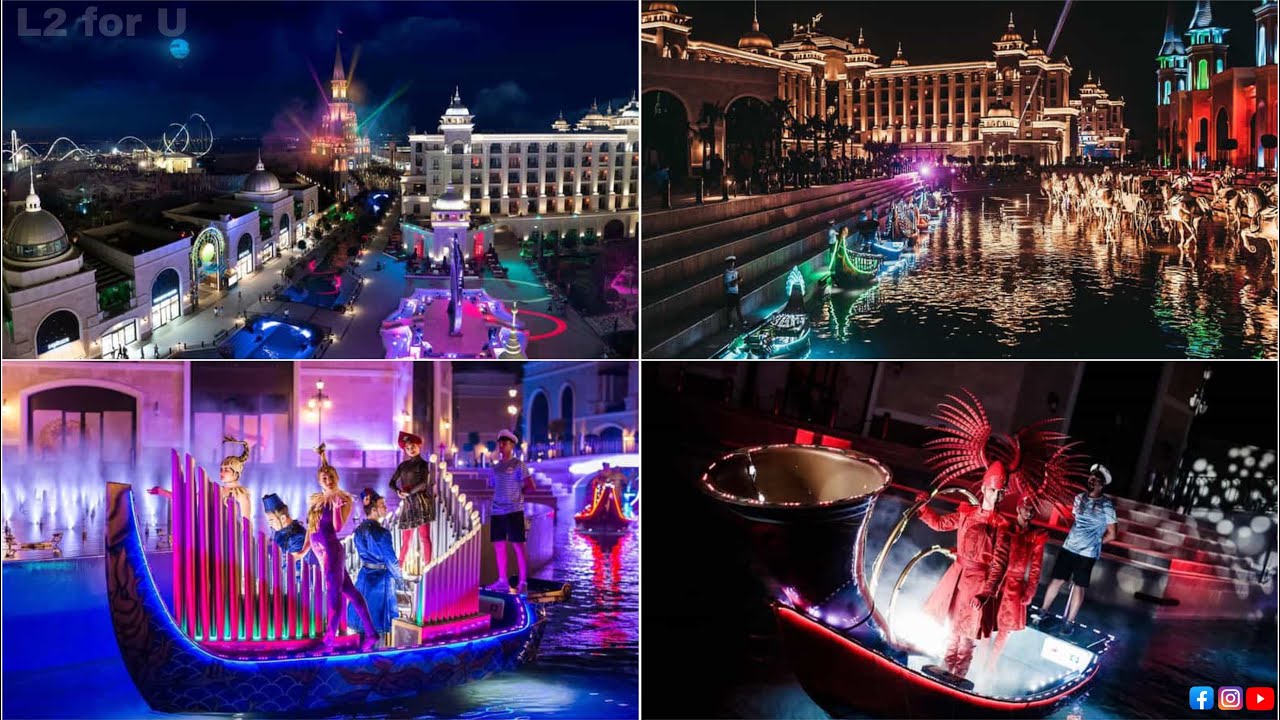 The Land of Legends Night Show 2025 || Land Of Legends Theme Park Night ...