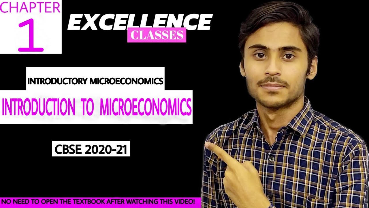 Introduction to Microeconomics|Class 11|Class 12| - YouTube