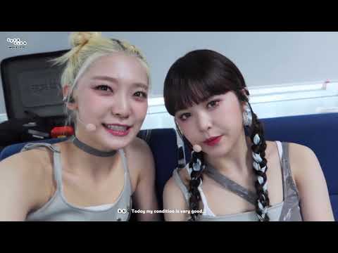 EVERGLOW Onda and E:U show off their english skills