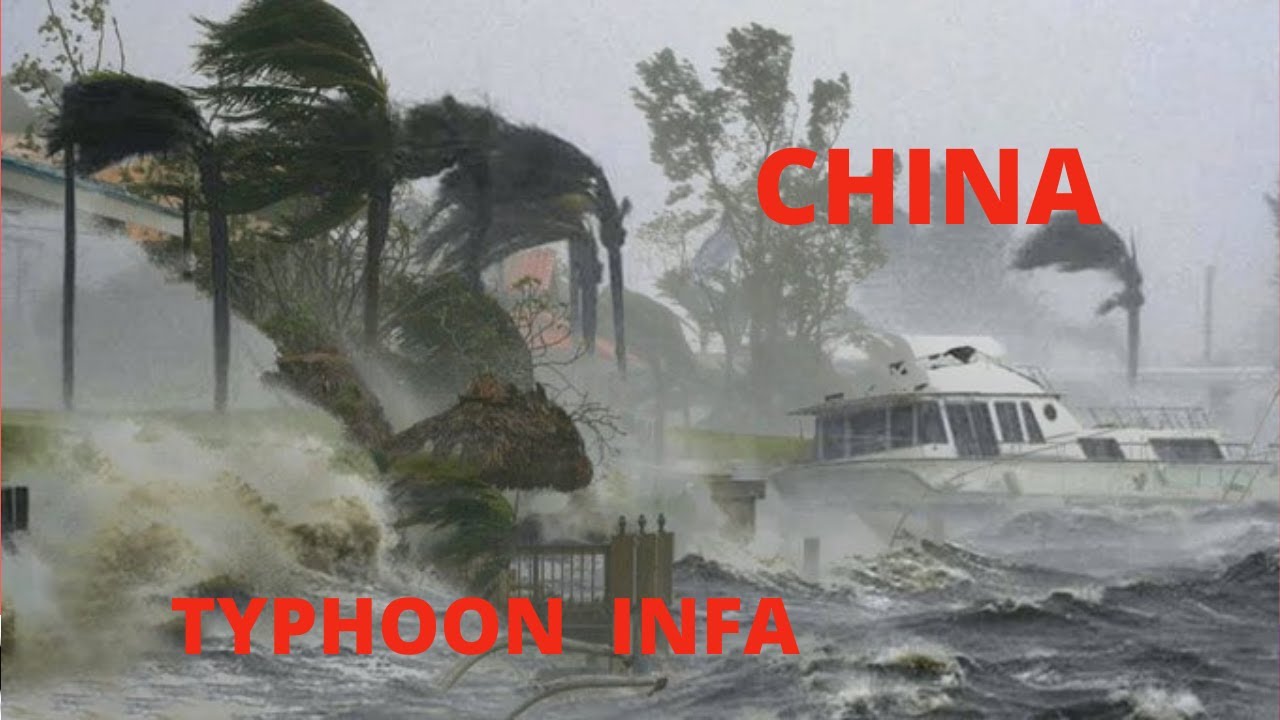 Typhoon In-Fa made landfall Shanghai after devasting floods in eastern ...
