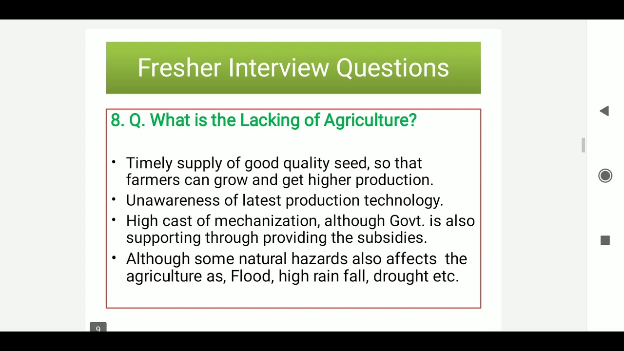 Agriculture Job Interview Question 2020 YouTube agriculture-job-interview-question-2020-youtube