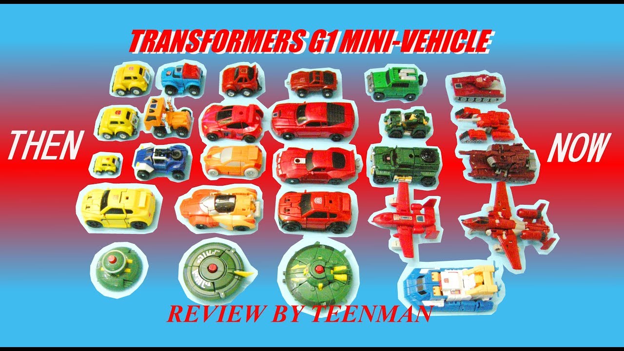 TRANSFORMERS MINI-VEHICLE THEN & NOW - YouTube