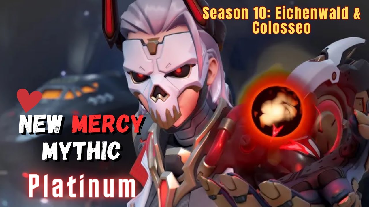 New Mercy Mythic *Vengeance* - Platinum Season 10 - Mercy Overwatch 2 ...