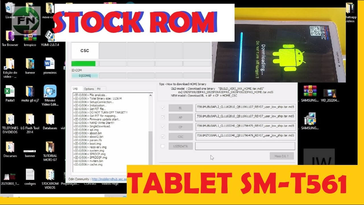 Baixar e Instalar StockRom Tablet Samsung E SM-T561 - reinstalar ...