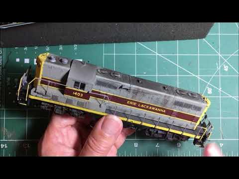 DCC Sound Decoder Installation in an HO Scale Atlas/Kato GP-7 - YouTube