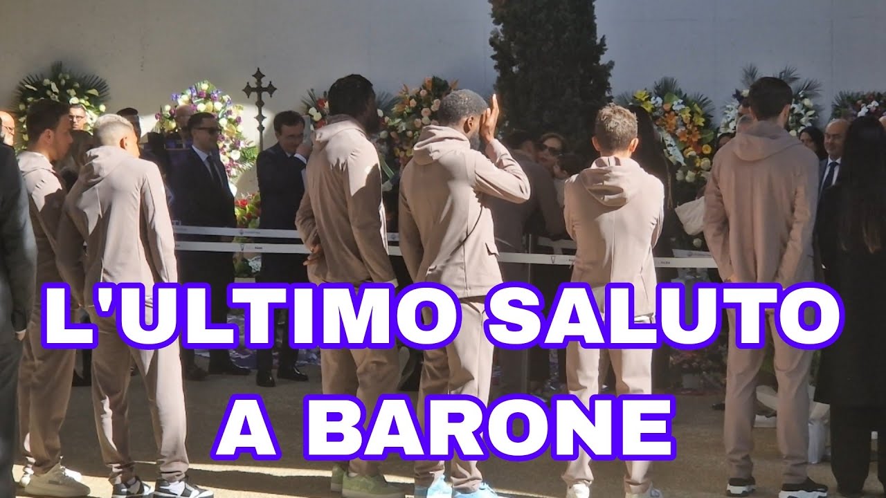🥺 LA FIORENTINA SALUTA BARONE PER L'ULTIMA VOLTA. ABBRACCI CON COMMISSO ...