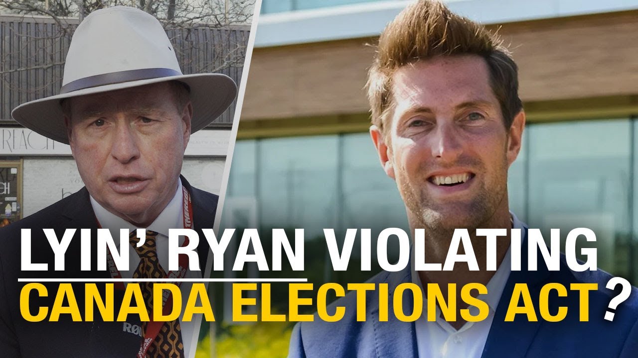 Why is Ryan lyin'? Contrary to election rules, Liberal candidate using ...