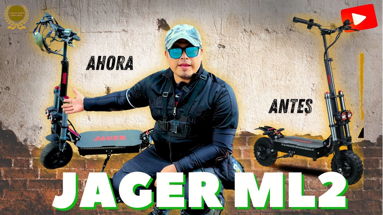 JAGER ML2 a fondo #patinetaselectricas #ELECTRICSCOOTERS - YouTube