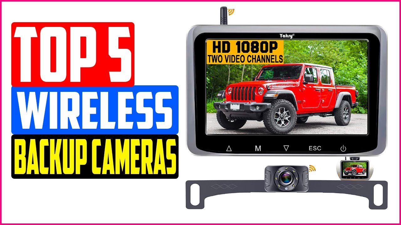 TOP 5 Best Wireless Backup Cameras of 2022 for Your Car - YouTube