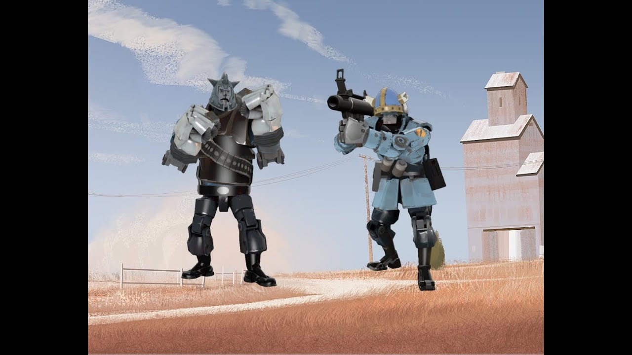 TF2 - MVM Sergeant Crits & Captain Punch Bosses - YouTube