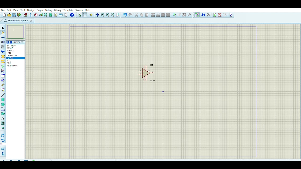 Temperature control DC fan in proteus software - YouTube