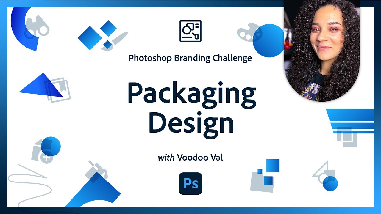 Packaging Design in Photoshop | Photoshop Branding Challenge - YouTube