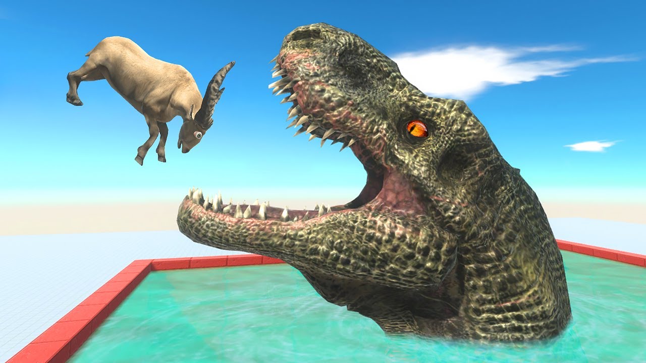 Deadly T-Rex Bridge - Animal Revolt Battle Simulator - YouTube