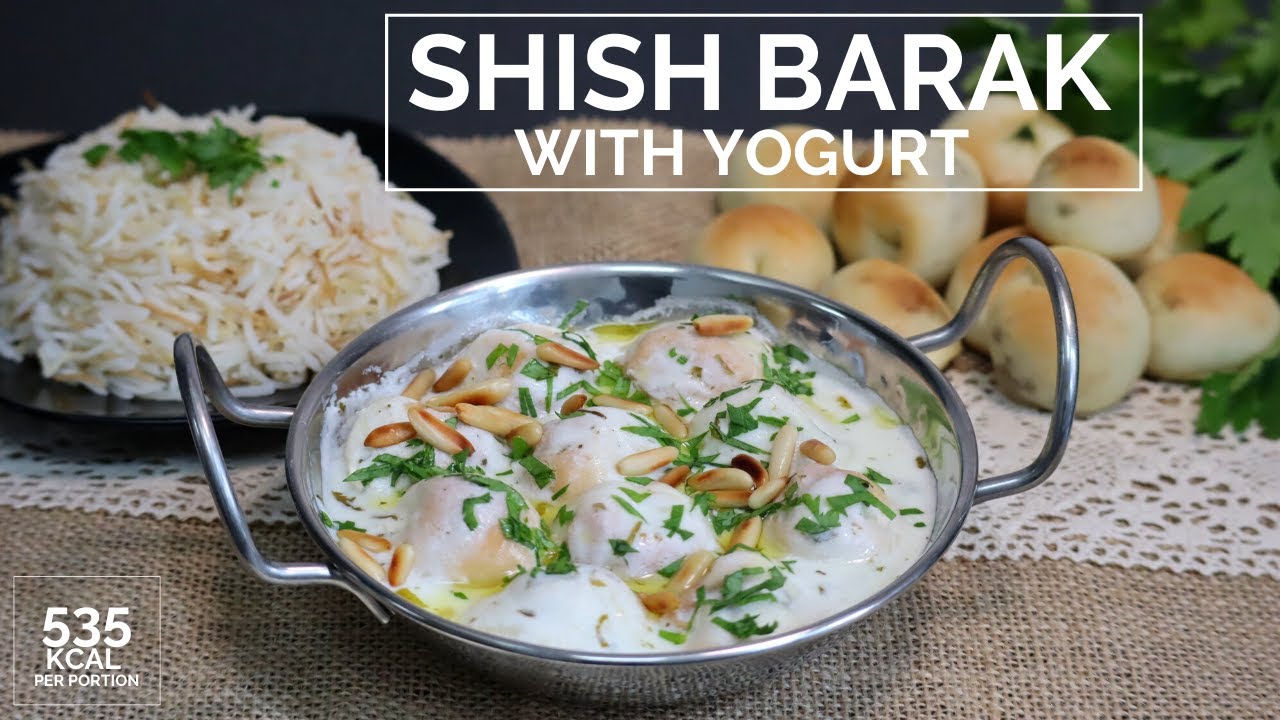 Shish Barak bil laban - lamb dumplings in yogurt sauce - شيش برك باللبن ...