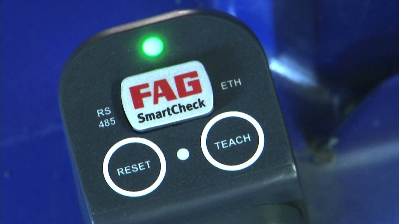 FAG SmartCheck – Teach Mode and Response to an Alarm [Schaeffler] - YouTube