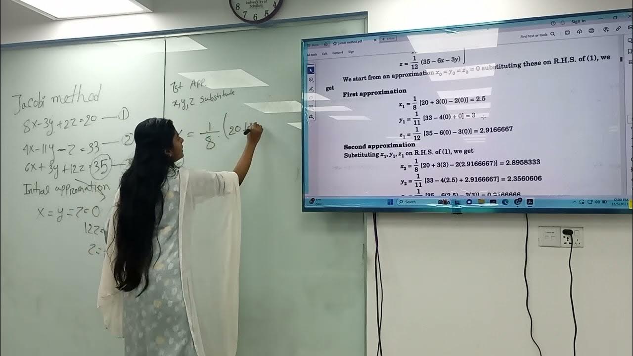 Numerical Analysis with MATLAB| L-3 |Batch-2| Section -A+C|CSE|Sampa Banik|University of ...