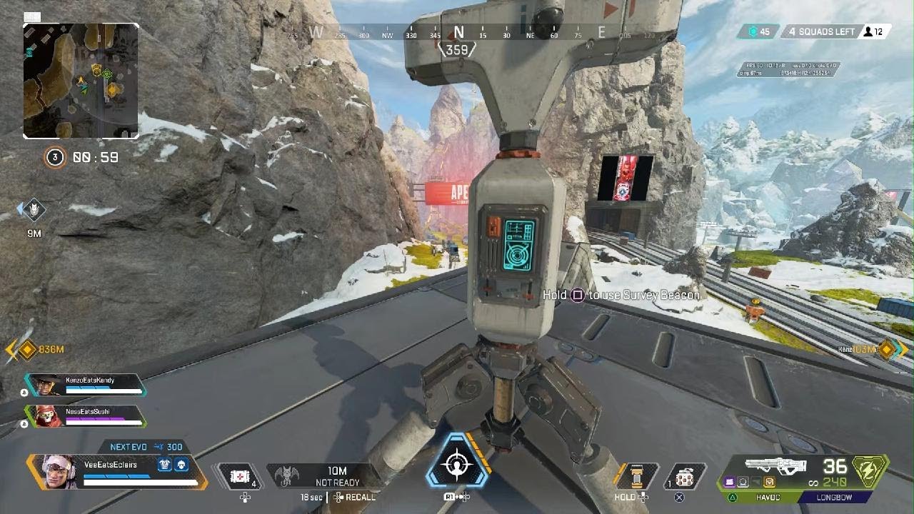 Apex Legends - Echo on the Survey Beacon 2 - YouTube