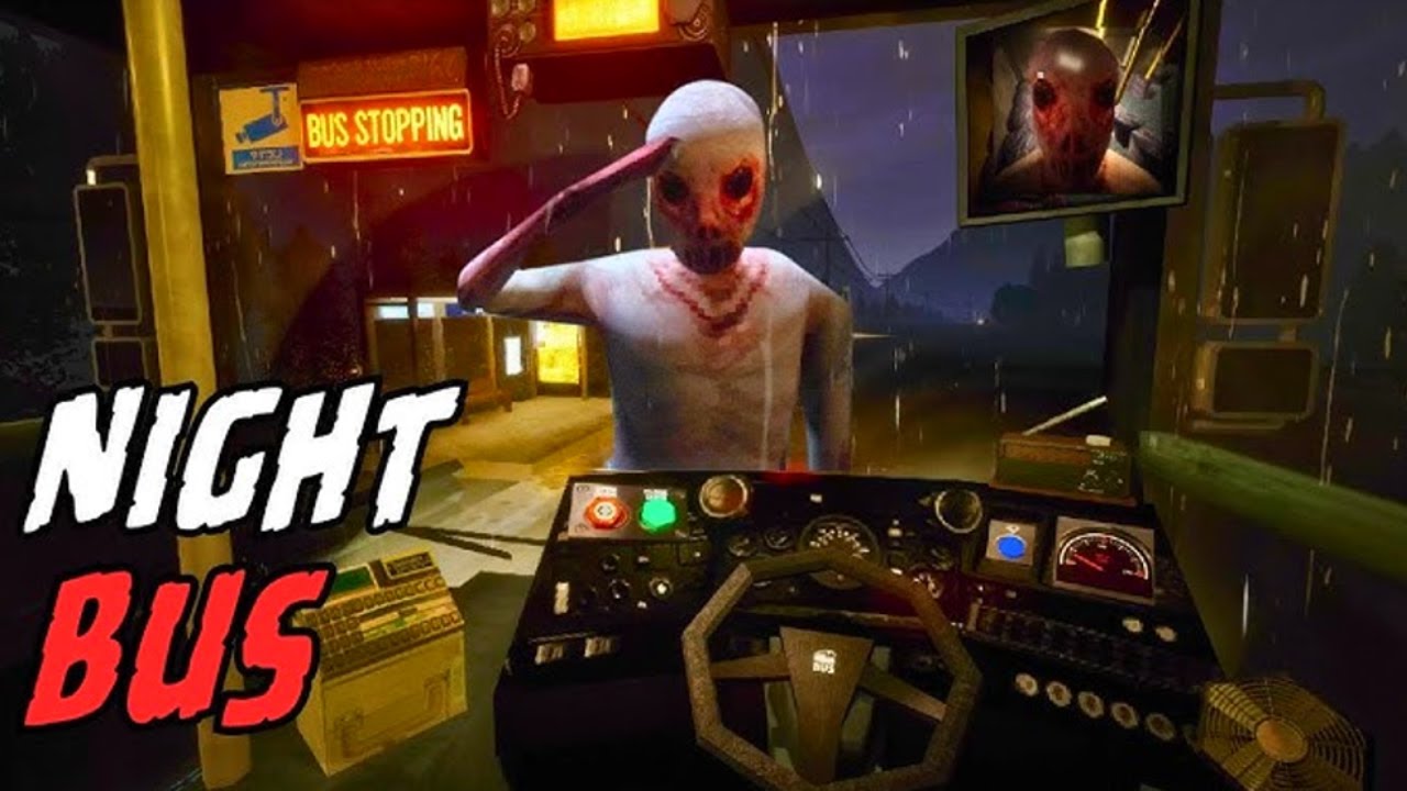 Night Bus Horror Game | 2 Endings #horrorgaming #gameplay - YouTube