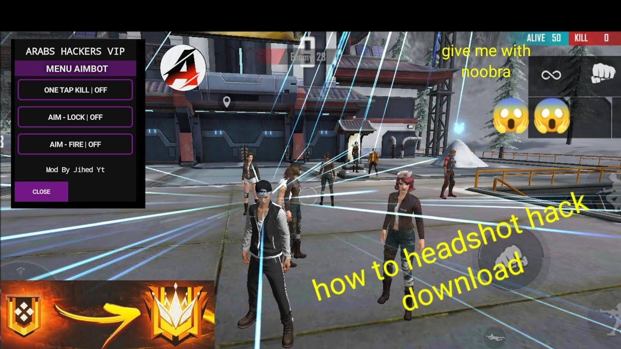 how to download headshot hack free fire ফ্রী ফায়ার হেড শট হ্যাক নতুন ...