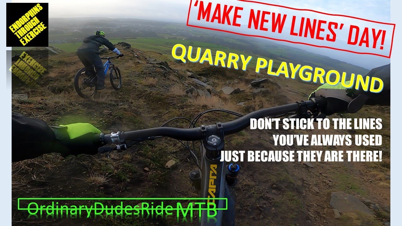 CREATE NEW MTB LINES as they are everywhere! Spice up mountain bike ...