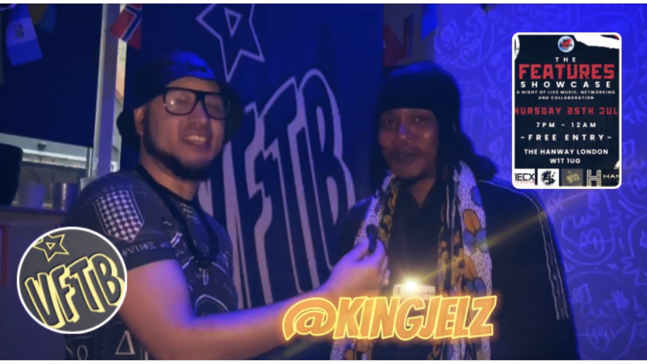We caught up with King Jelz at the FEATURES SHOWCASE here’s what he had ...