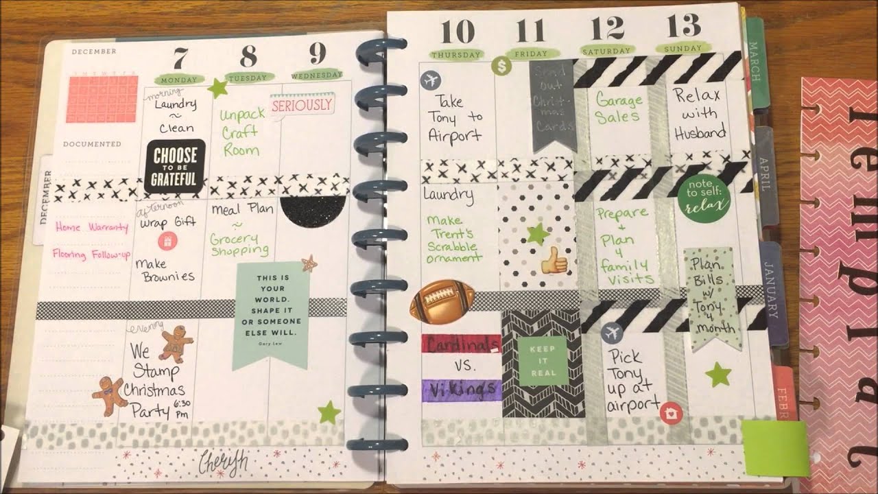 MAMBI 365 Happy Planner Plan With Me Tips Techniques For Beginners MAMBI 365 Happy Planner Plan With Me Tips Techniques For Beginners