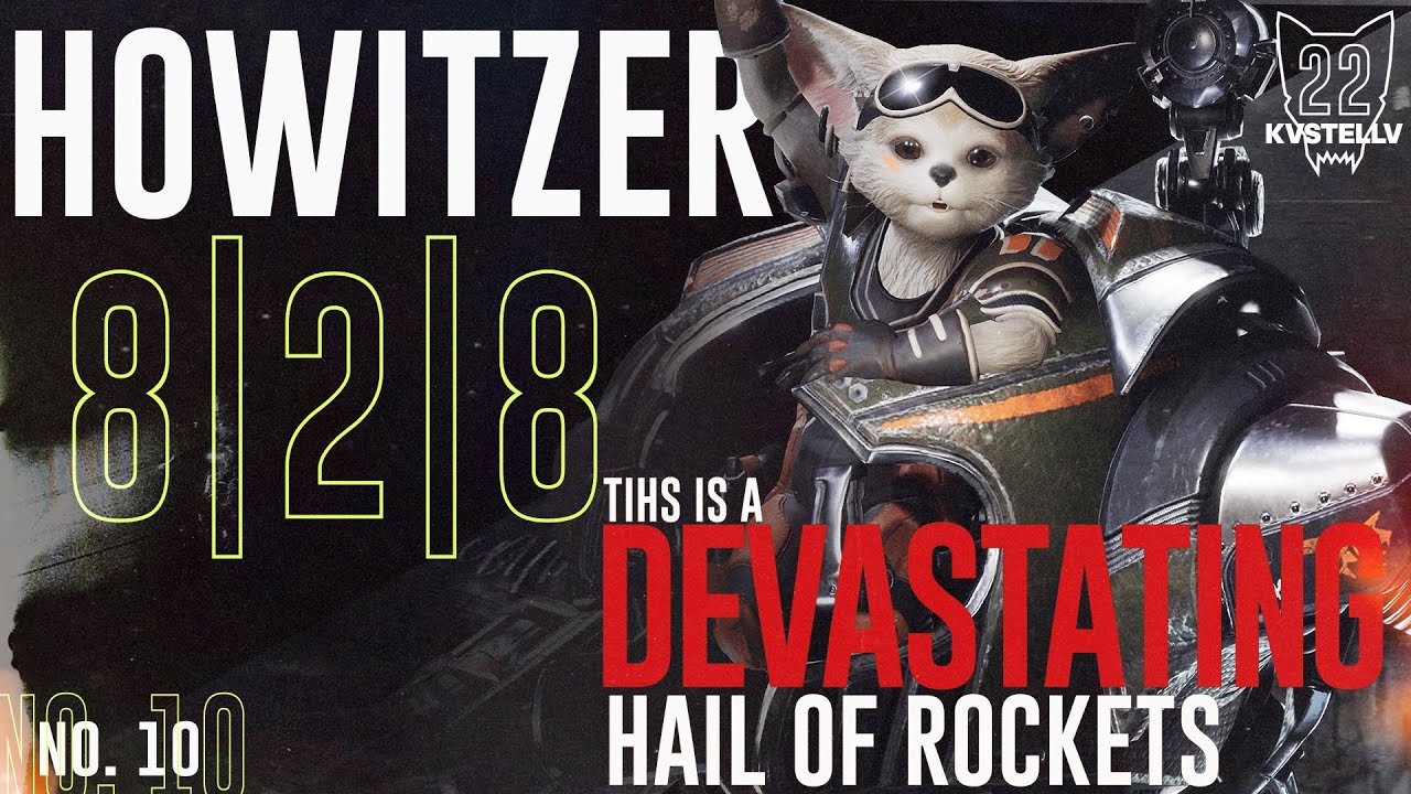 #10 THIS IS A DEVASTATING HAIL OF ROCKETS HOWITZER 8|2|8 - Paragon The ...