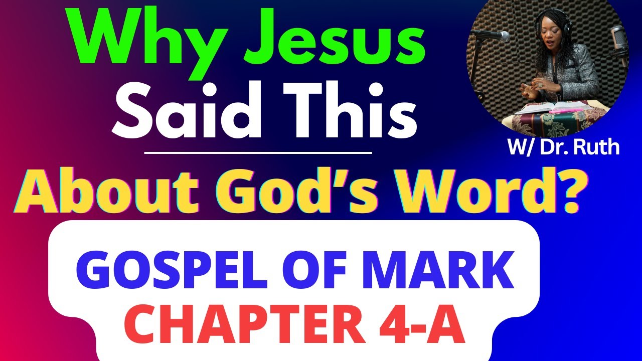Why Is This The Most Significant Parable? Mark Chapter 4 {Part A}, Dr ...