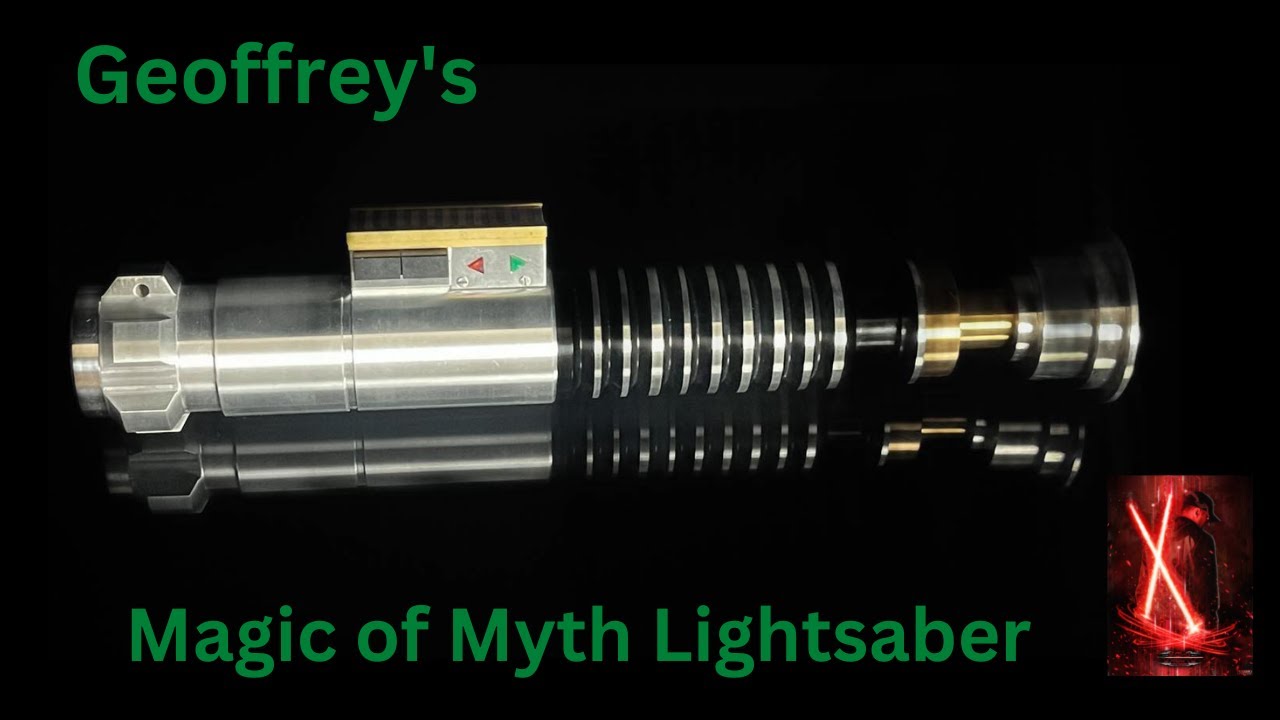 Geoffrey's "Magic of Myth" Luke Skywalker Lightsaber with Proffie - YouTube