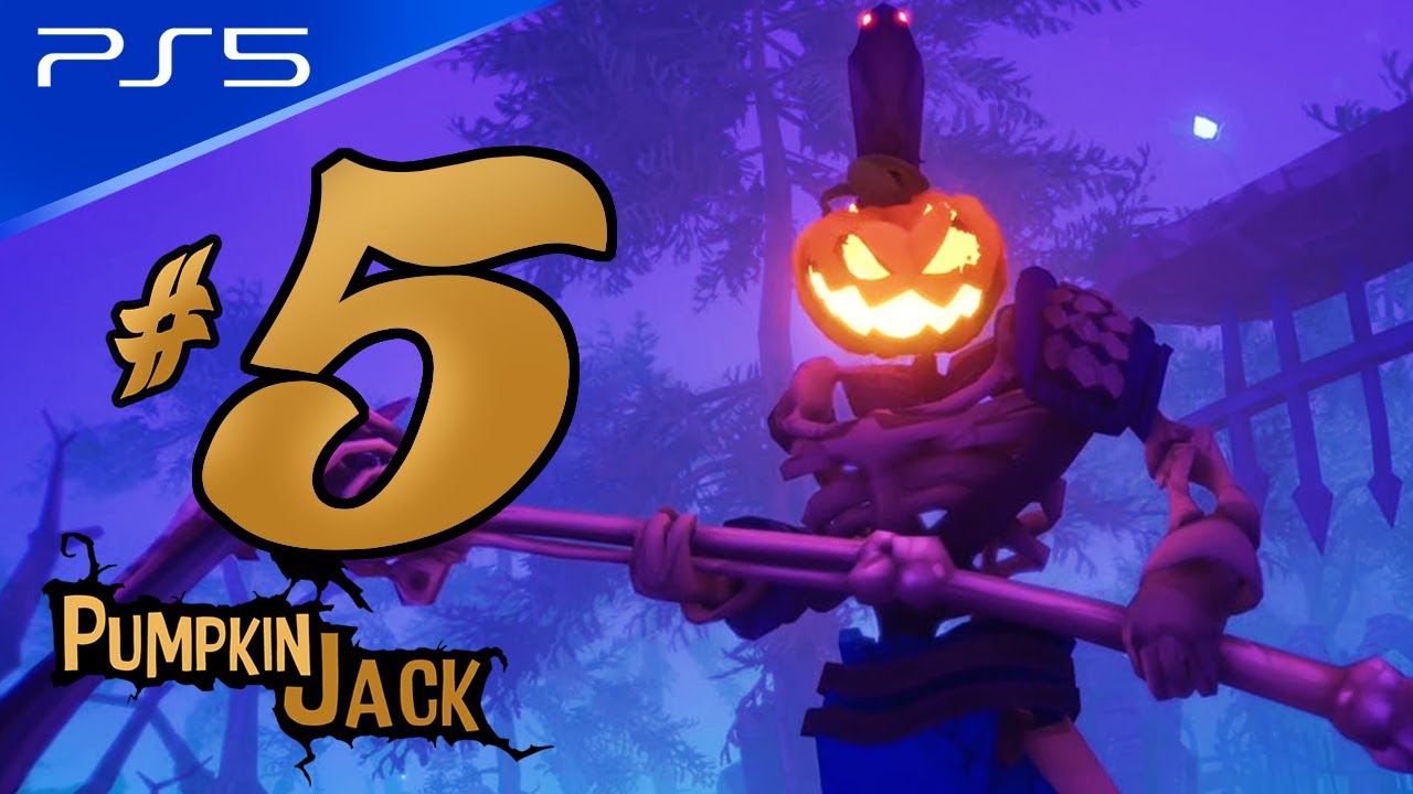 PS5 Pumpkin Jack - Part 5 100% Walkthrough All Collectibles Crow Skulls ...