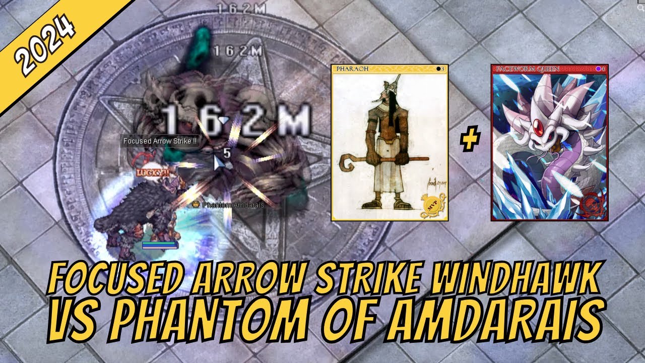 iRO Chaos - Focused Arrow Strike Windhawk - August Damage Test #1 ...