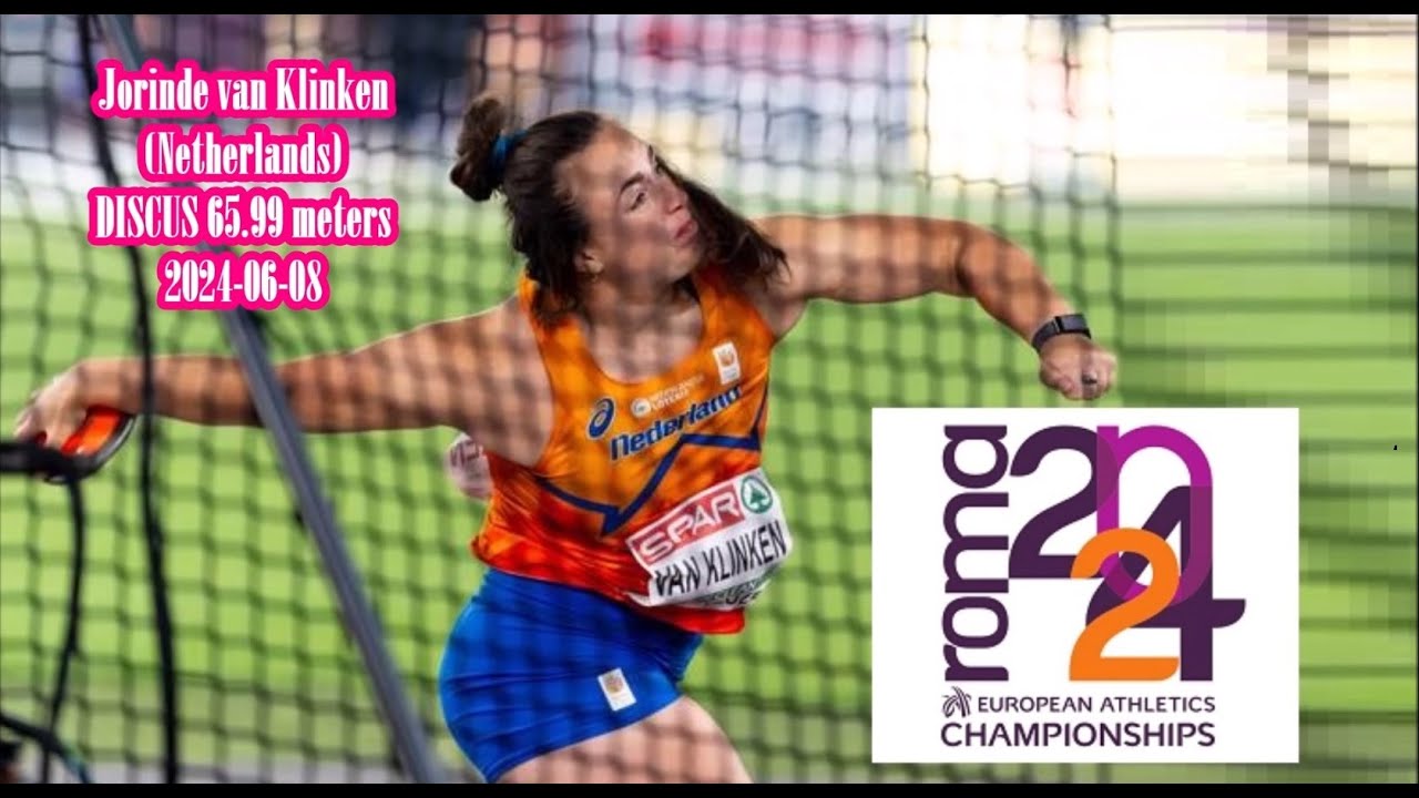 Jorinde van Klinken (Netherlands) DISCUS silver medal European ...