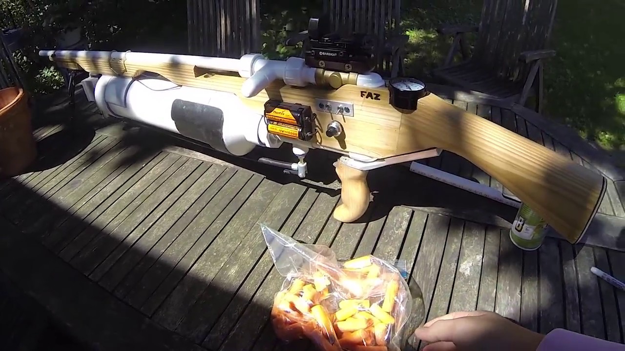 Best Homemade Air Rifle - YouTube