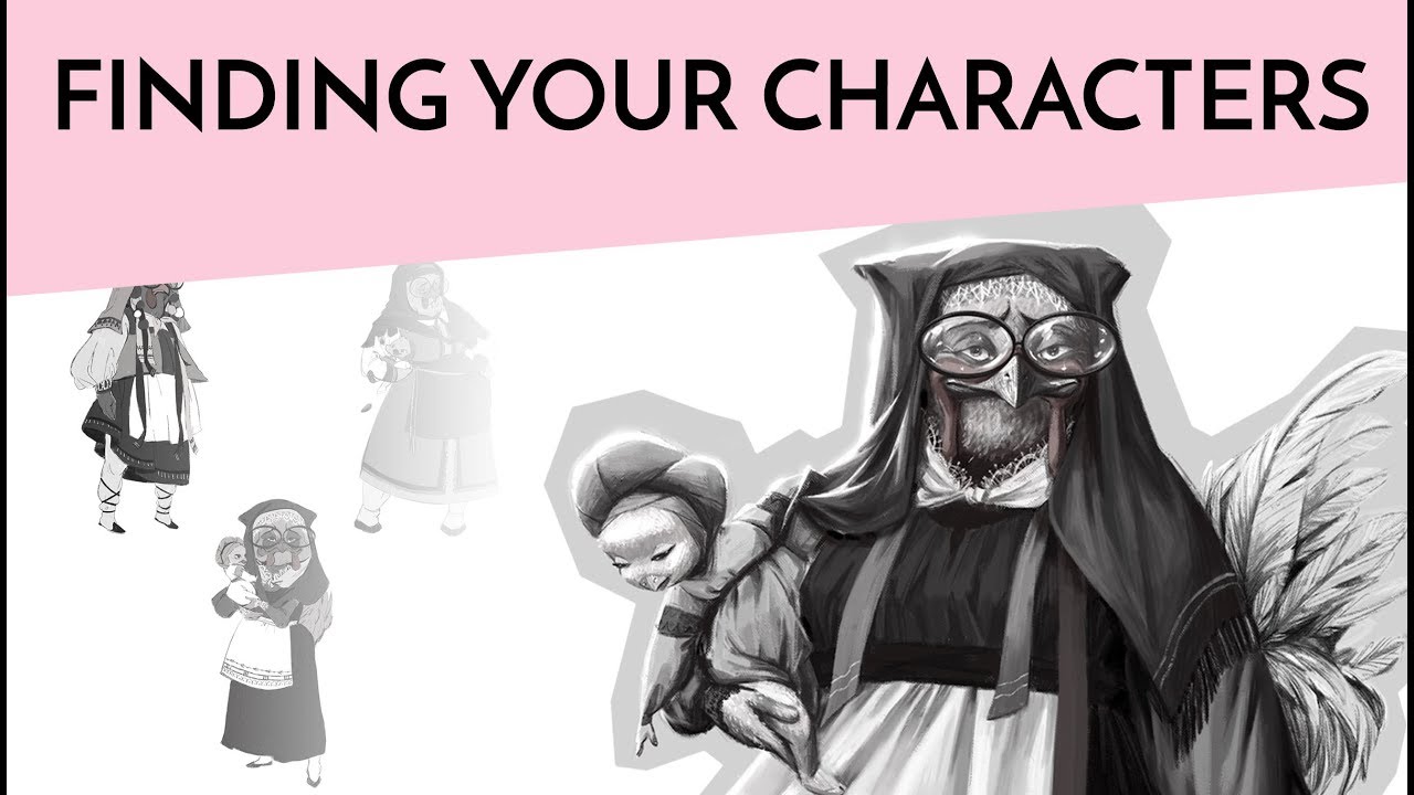How to FIND Your Characters' Designs - YouTube