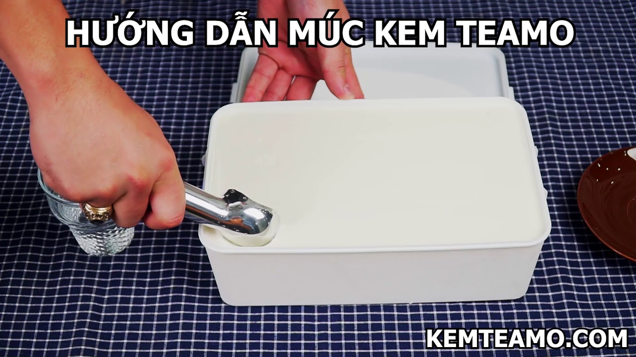 Hướng dẫn múc kem viên to tròn, không tốn cost | KEM TEAMO 2019 - YouTube