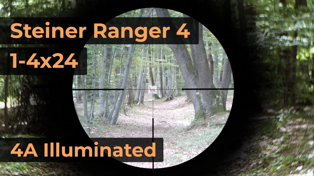 Steiner Ranger 4 1-4x24 Reticle 4A Illuminated | Optics Trade Reticle ...