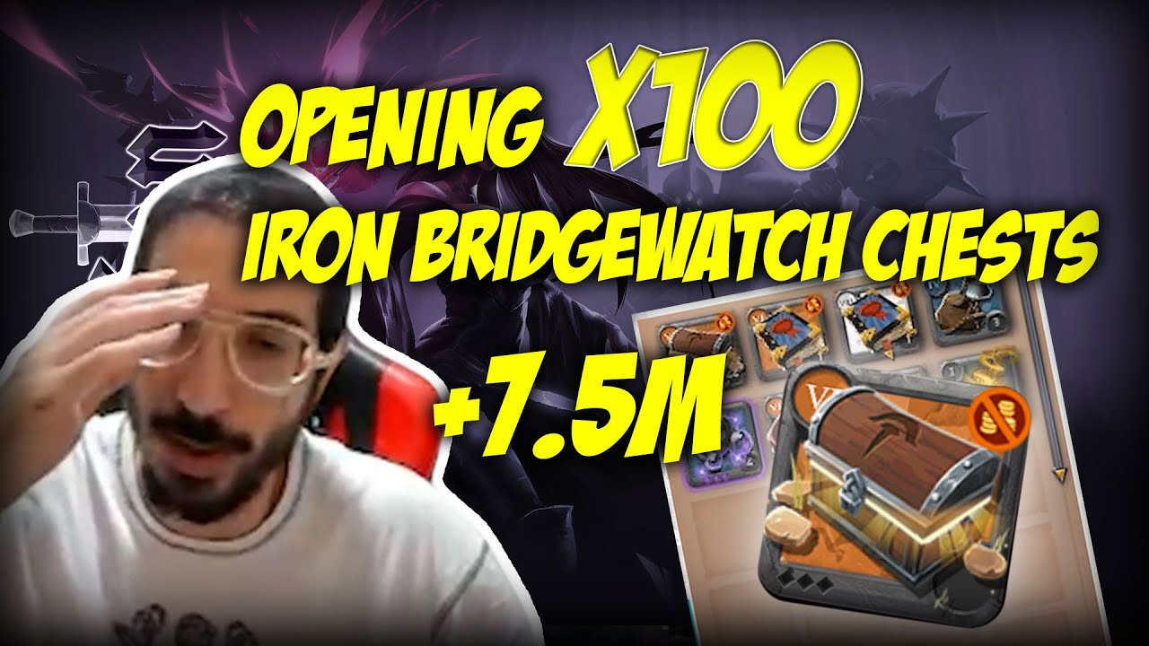 Opening x100 Bridgewatch Chests 🙃 Albion Online - YouTube